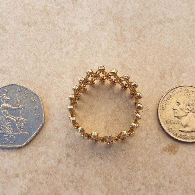 Expanding Ring in 9ct Gold, fits almost anyone! - Gems Afire - Vintage ...