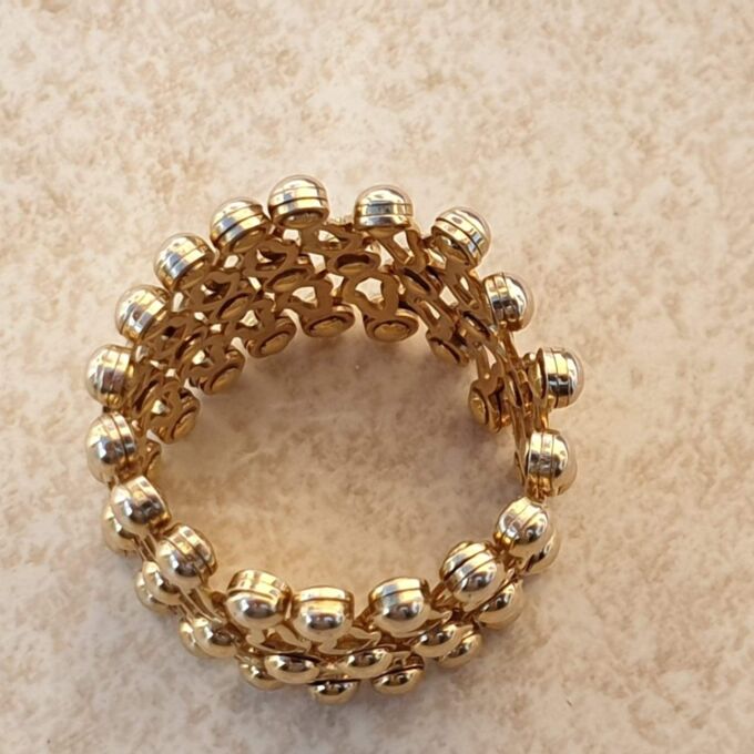 Expanding Ring in 9ct Gold, fits almost anyone! - Gems Afire - Vintage ...