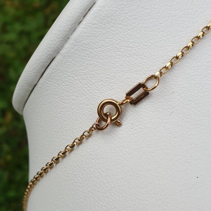 Fine Belcher Chain in 9ct Gold, 18 inch length - Gems Afire - Vintage ...