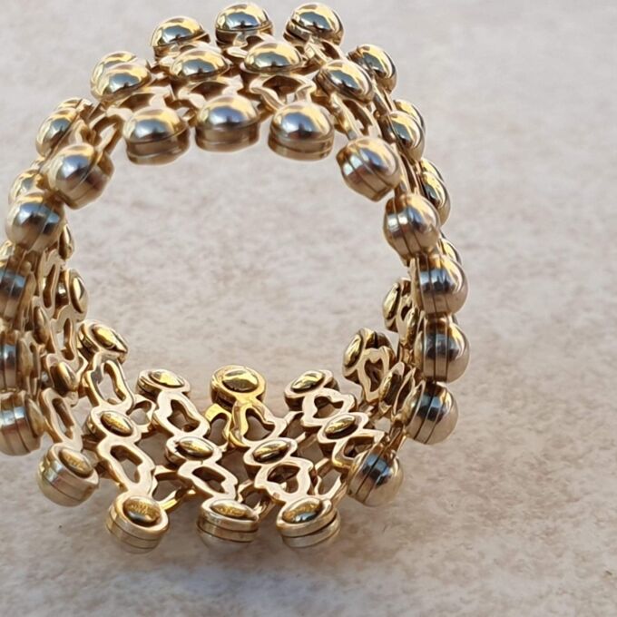 Expanding Ring in 9ct Gold, fits almost anyone! - Gems Afire - Vintage ...