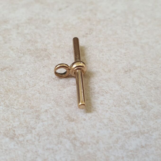 Plain Albert or T Bar Toggle in 9ct Gold - Gems Afire - Vintage ...